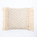 Macrame Cushion Craft Kit By Wool Couture | notonthehighstreet.com