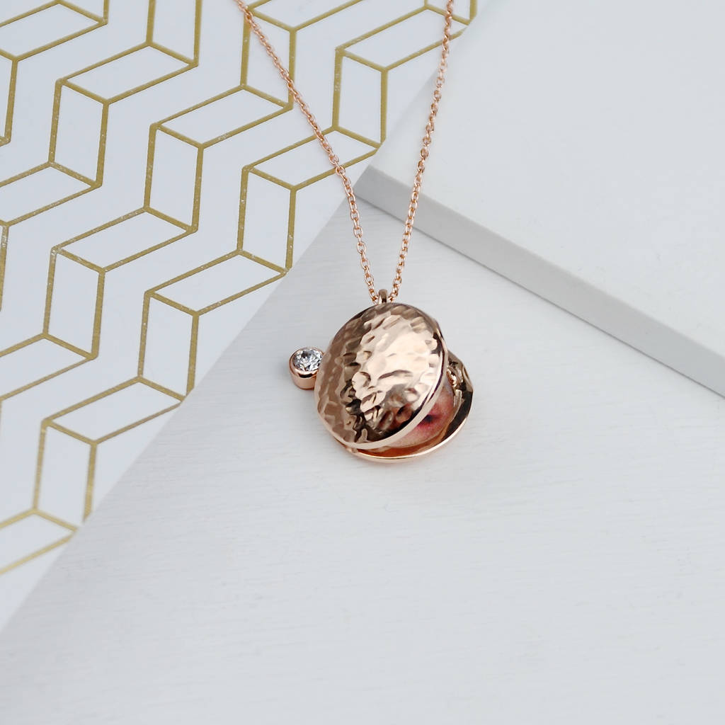 personalised sterling silver birthstone locket by penelopetom ...