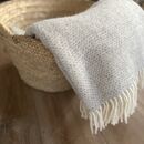 Beehive Wool Throw In Various Colours By Idyll Home ...