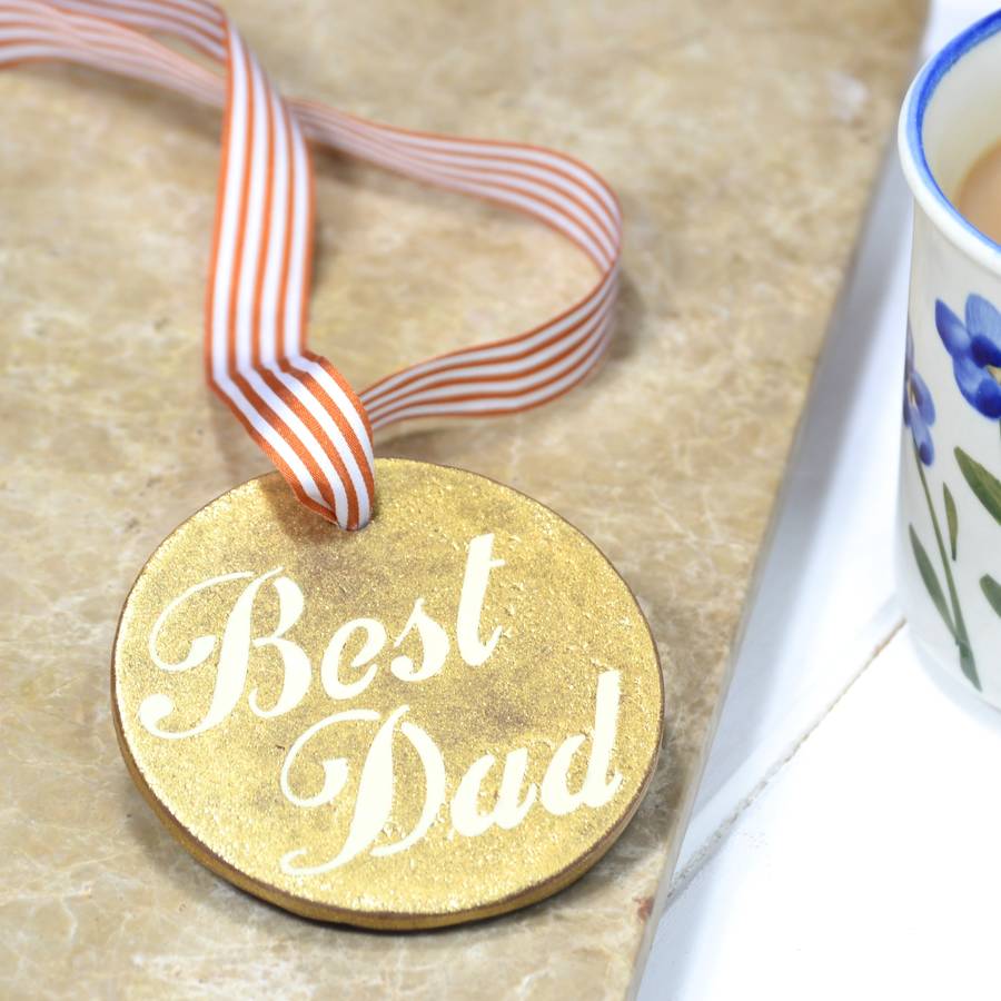 best dad chocolate medal by bagstock & bumble | notonthehighstreet.com
