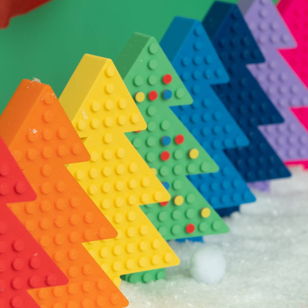 Brick Compatible Spotty Christmas Tree By Made Happy