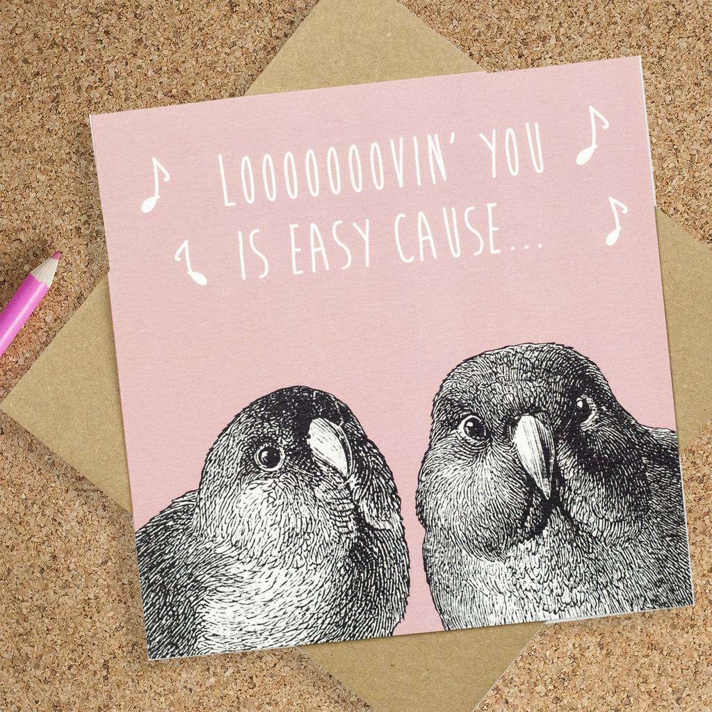 Funny Anniversary Card With Joke Inside By Bird Brain London 