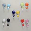 Coloured Ceramic Plain Coat Rack Hook By G Decor | notonthehighstreet.com