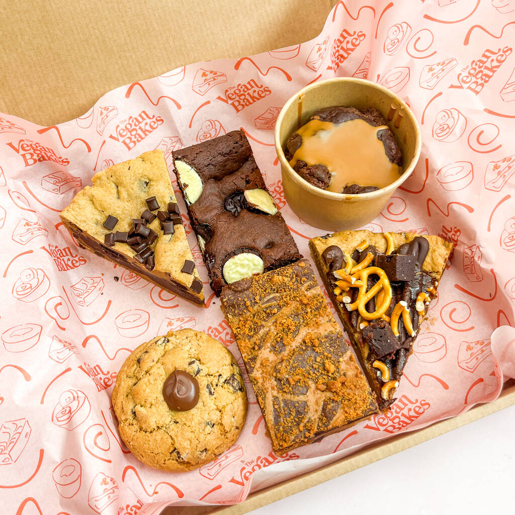 Monthly Mixed Vegan Sugar Fix Treat Box By The Vegan Bakes