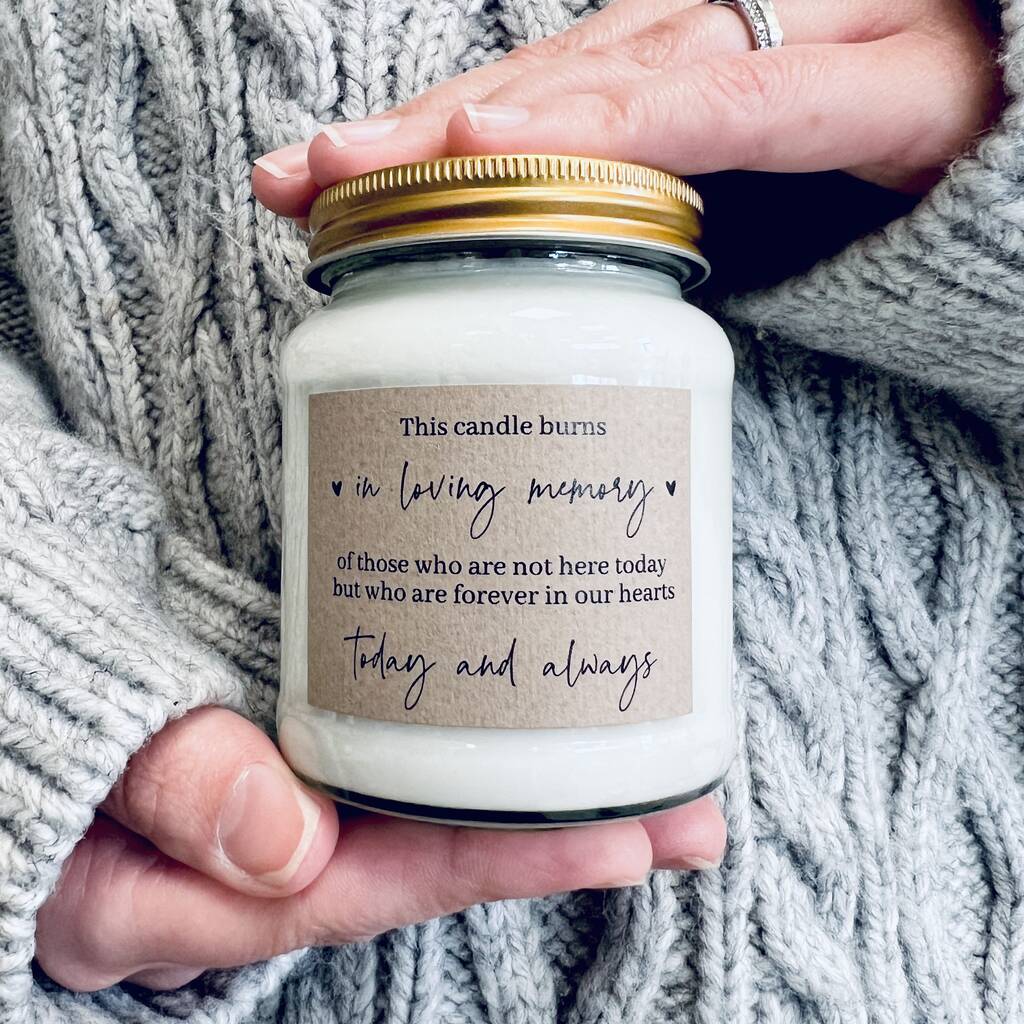 In Loving Memory Gift By Lollyrocket Candle Co