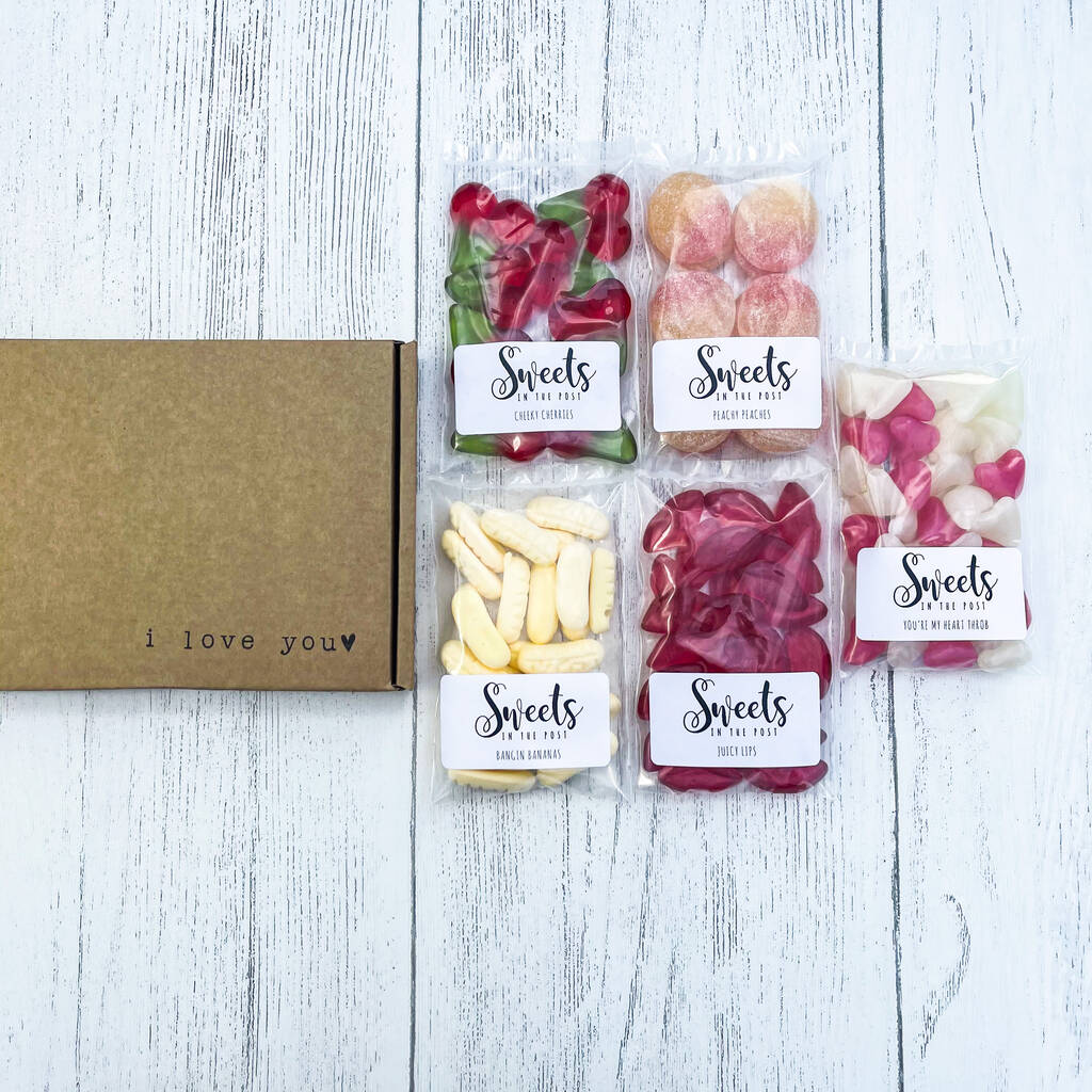 Gummy Cheeky Mix Letterbox Sweets Gift Box By sweets in the post ...