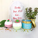 Personalised Bath Bomb Christmas Gift Set By Pink Pineapple Home ...