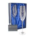 Personalised Diamante Flutes With Swarovski Elements By Diamond Affair ...