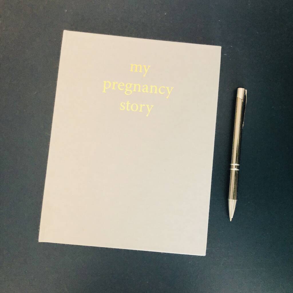 My Pregnancy Story, A Personalised Memory Journal By Meminio ...