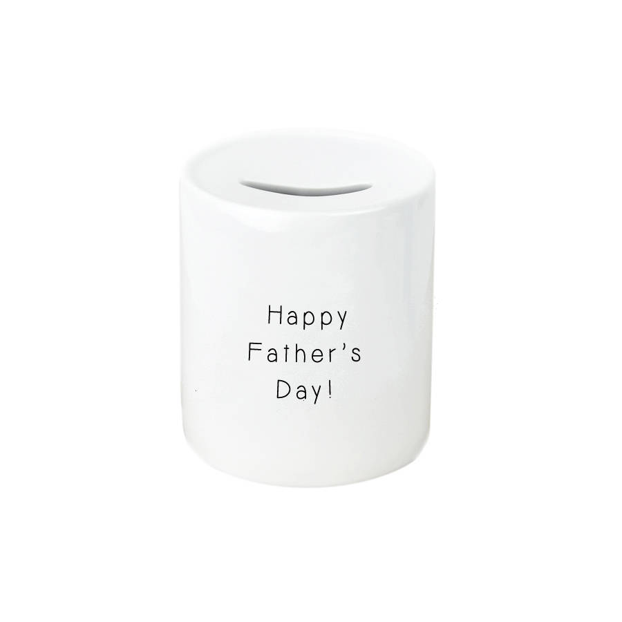dad's personalised money box by ellie ellie | notonthehighstreet.com