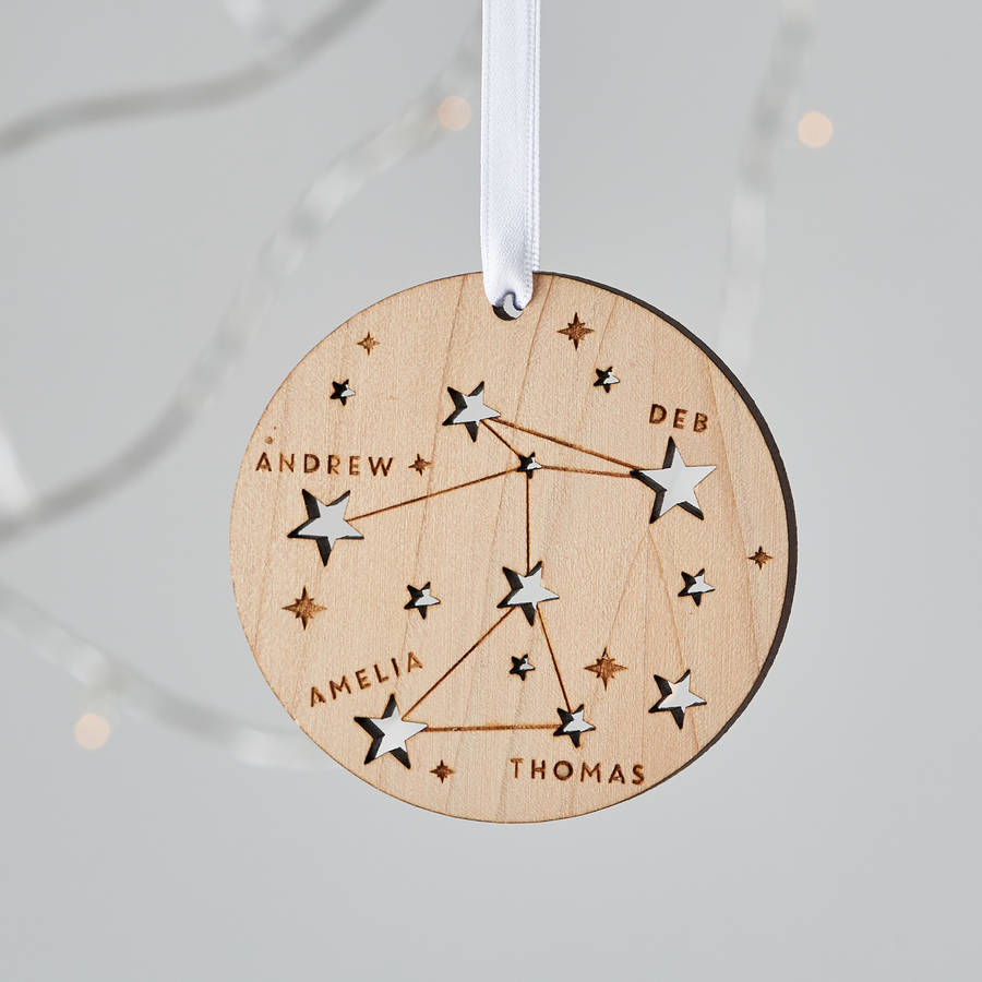 family constellation christmas tree decoration by betsy benn ...