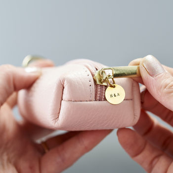 Personalised Mini Leather Keyring Purse By Posh Totty Designs Creates ...