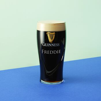 Personalised Name Guinness Pint Glass By The Glass Yard ...