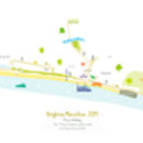 Brighton Marathon Route Map Personalised Print By Holly Francesca ...