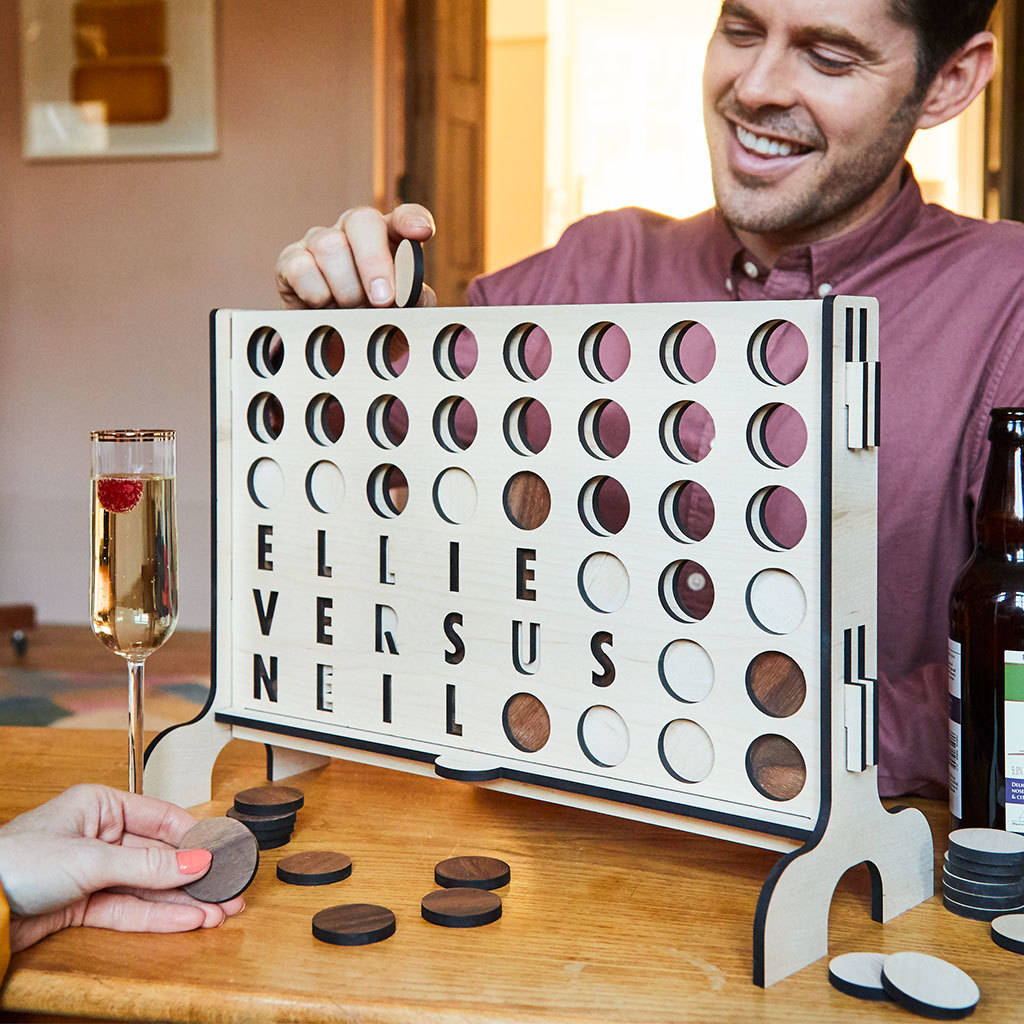 Personalised Four In A Row Game By Create Gift Love personalised-four-in-a-row-game-by-create-gift-love