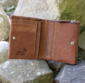 Wombat Wallet With Zipped Coin Section Rfid Safe By Wombat ...