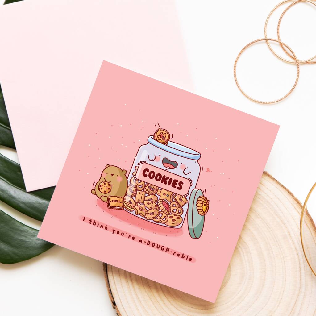 Biscuits Cookies Greetings Card By Toastedink