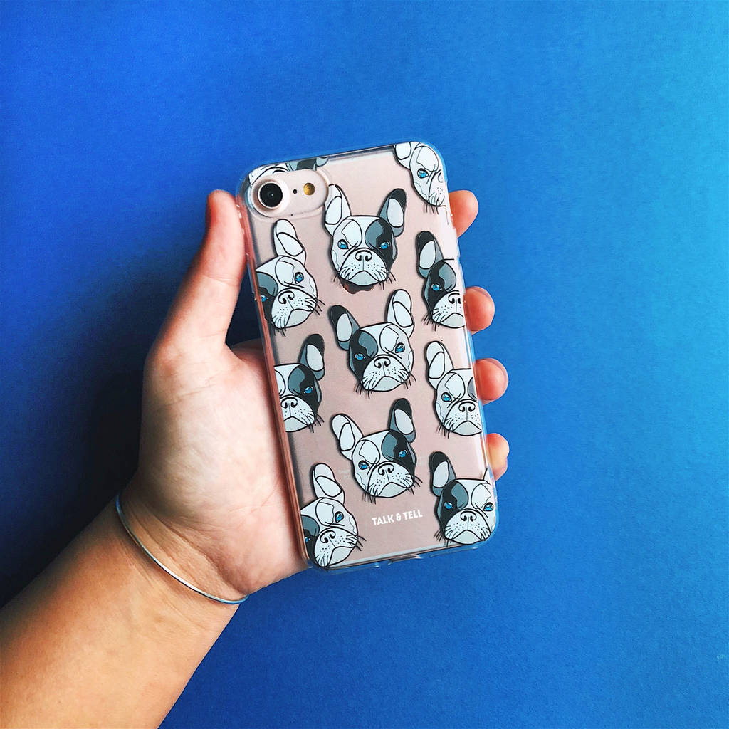 french bulldog iphone case by talk & tell | notonthehighstreet.com