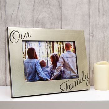 Our Family Photo Frame By Urban Twist | notonthehighstreet.com