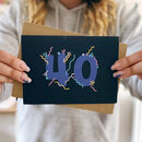40 Birthday Card By Xoxo Designs By Ruth | notonthehighstreet.com