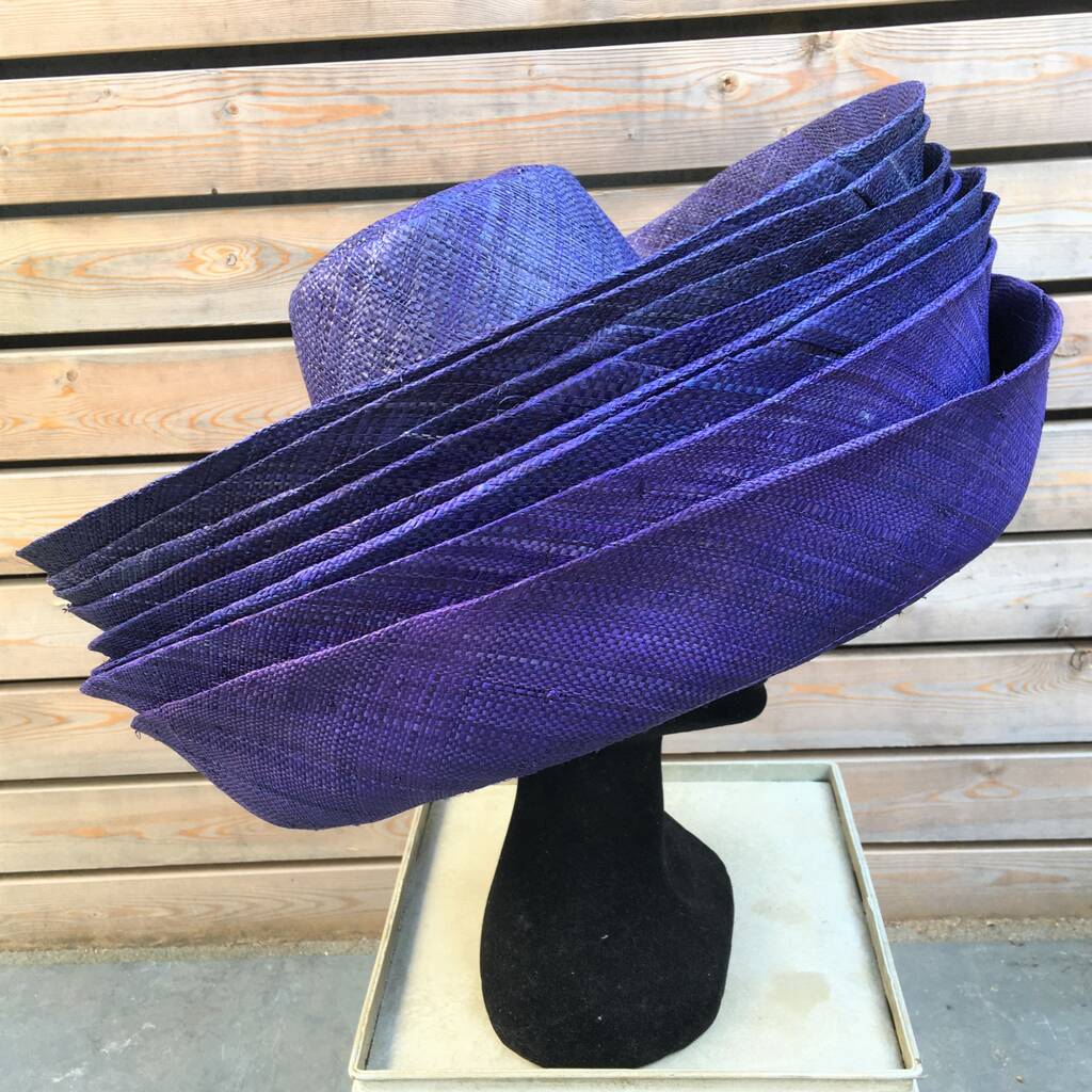 Large Brim Fold Up Straw Hat By Plum & Ivory | notonthehighstreet.com