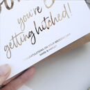 Engagement Wedding Card | Hooray You're Getting Hitched By Rich Little ...