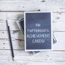 The Original Teacher Achievement Cards By By Molly&Izzie ...