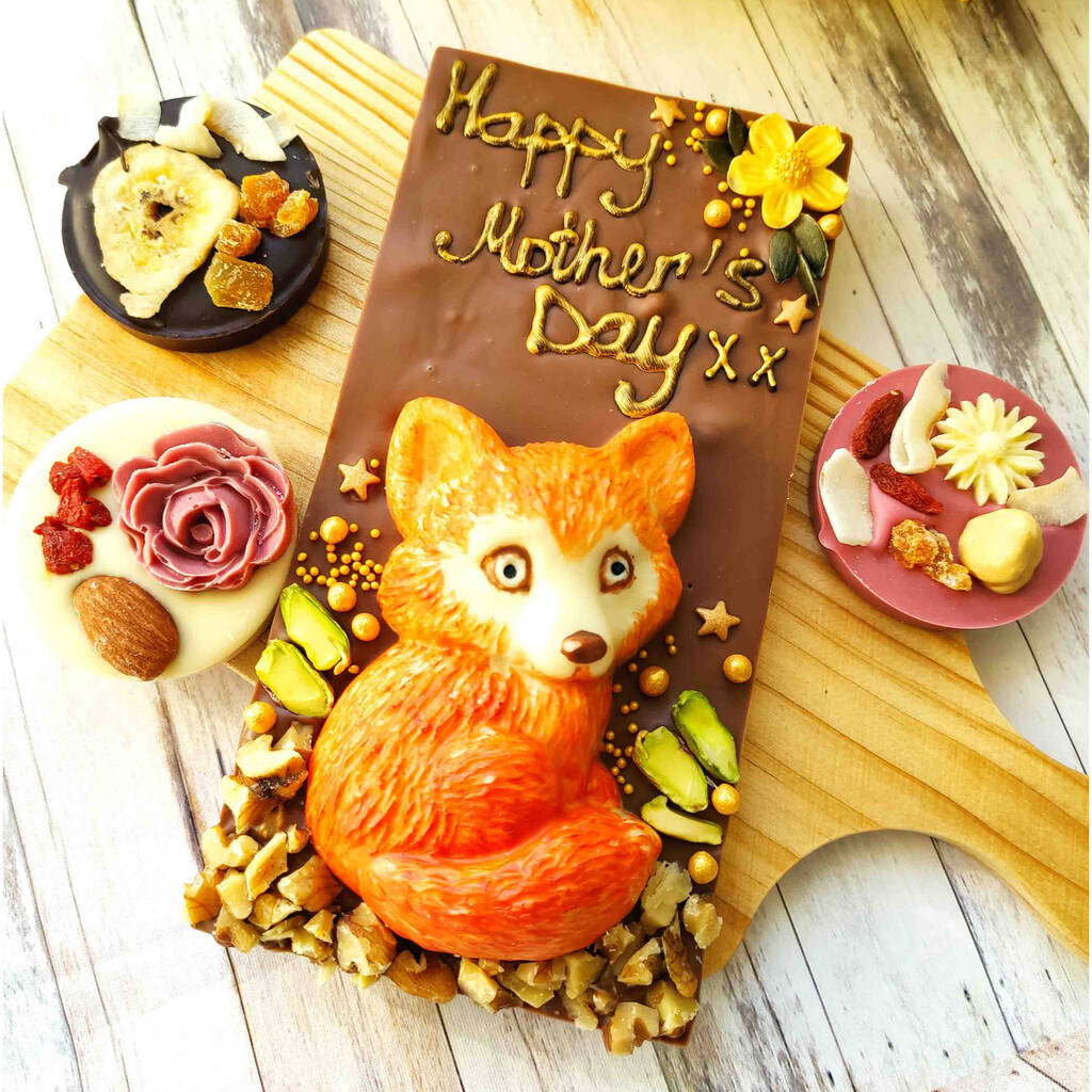 'flaming Fox' Amazing Edible Chocolate Present By The Unique Chocolate ...