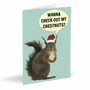 'Wanna Check Out My Chestnuts' Card By Dialectable | notonthehighstreet.com