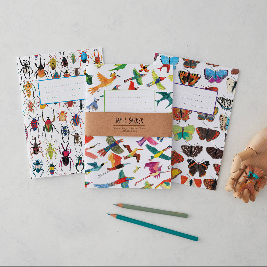  Make Your Own Notebook Set By James Barker Notonthehighstreet