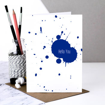 Greeting Card 'hello You' By Coulson Macleod | notonthehighstreet.com
