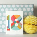 Mini Number Eighteen Card By Kali Stileman Publishing ...