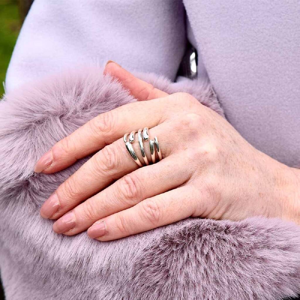 Multi Drop Ring By Lucy Quartermaine | notonthehighstreet.com