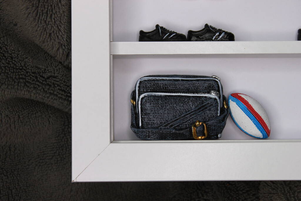 Personalised Rugby Gift, The 'Double' Kit Box By The Kit Box ...