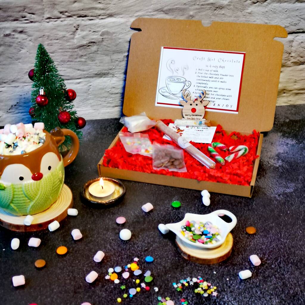 Christmas Hot Chocolate Station Gift Box By Dolce Senso ...