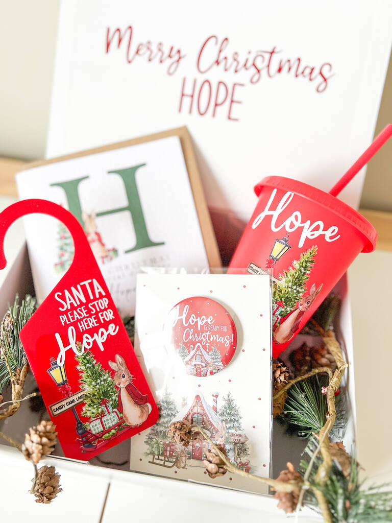 Personalised Ready For Christmas Boxes By Hope & Eve