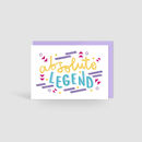 'absolute Legend' Card By Jane Katherine Houghton Designs ...