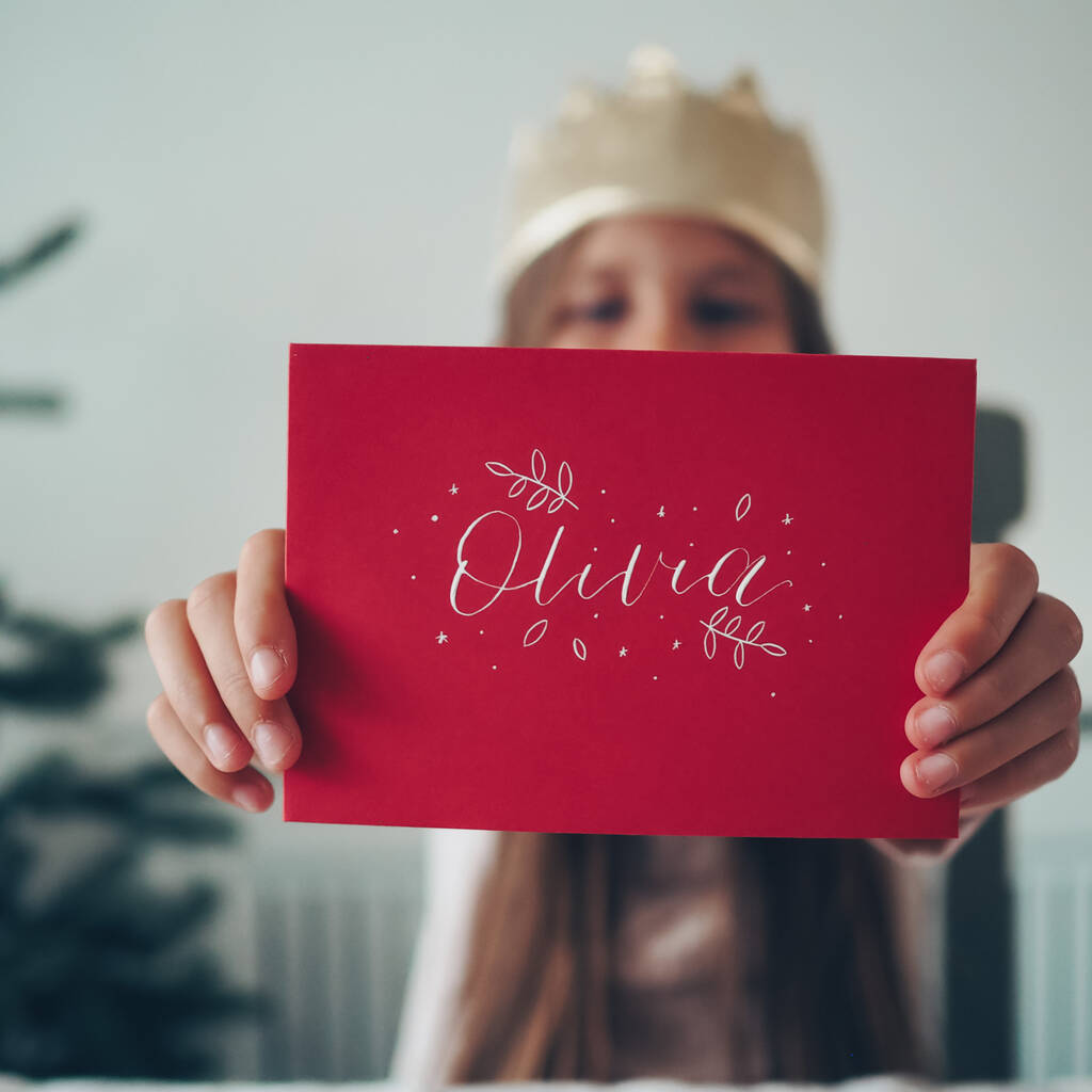 Personalised Father Christmas Letter With Magic Dust By Paperknots ...