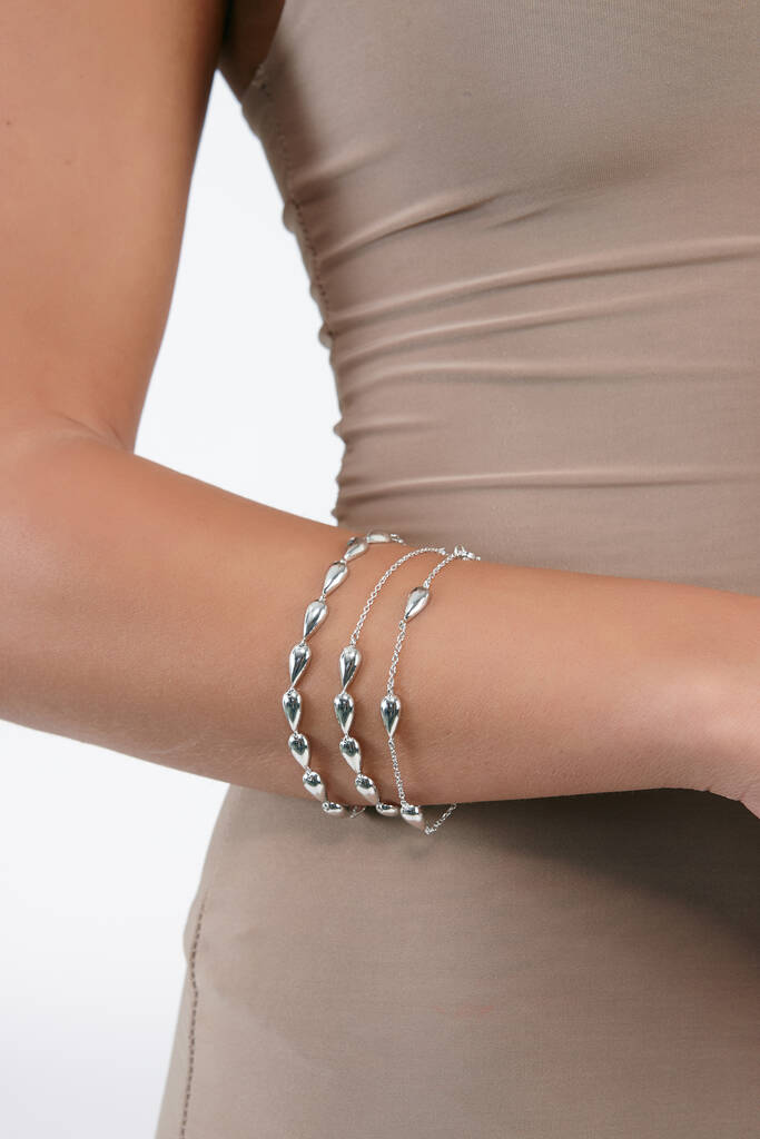 Full Tear Drop Bracelet By Lucy Quartermaine | notonthehighstreet.com
