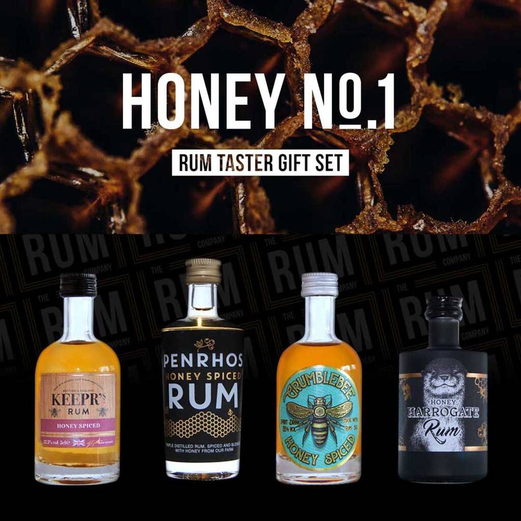 Honey Rum Taster Set Gift Box One By The Rum Company ...