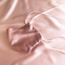 Silk Face Mask With Ribbon Ties Multiple Colours By Mille Saisons ...