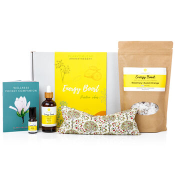 'the Energy Boost' Luxury Pamper Gift Box By Clarity Blend Aromatherapy ...