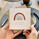 Rainbow Cuddle Card By Rodo Creative | notonthehighstreet.com