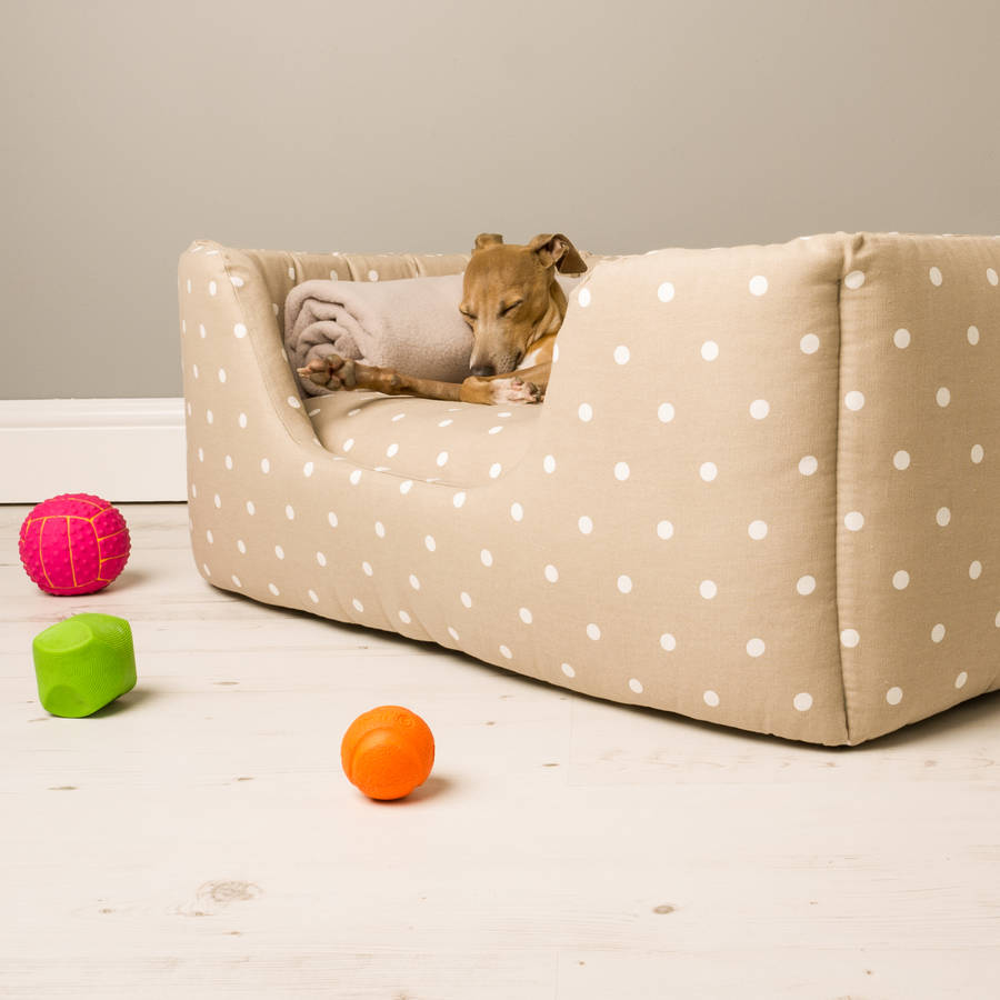 charley chau deep sided dog bed in cotton by charley chau ... charley chau deep sided dog bed in cotton by charley chau ...