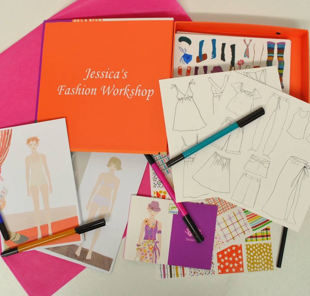 Personalised Fashion Workshop Design Kit By Harmony At Home Boutique personalised-fashion-workshop-design-kit-by-harmony-at-home-boutique