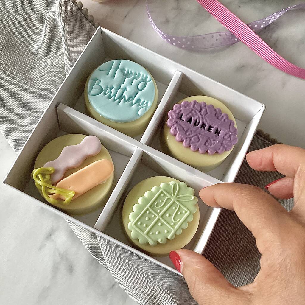 Personalised Birthday Chocolate Coated Oreo Gift By La di da Sweet ...