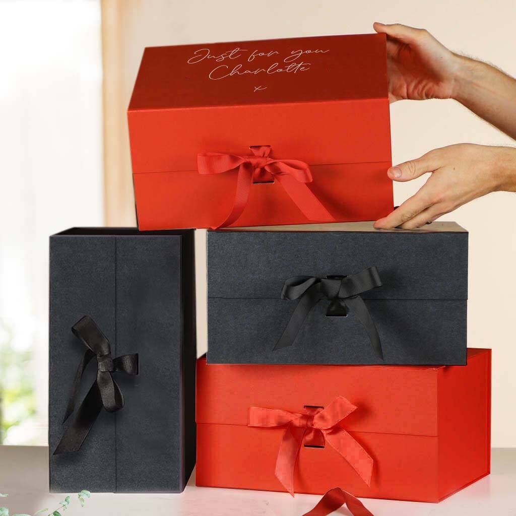Extra Large Personalised Christmas Gift Box By Dibor ...