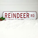 Christmas Metal Rudolph Sign By Pink Pineapple Home & Gifts ...
