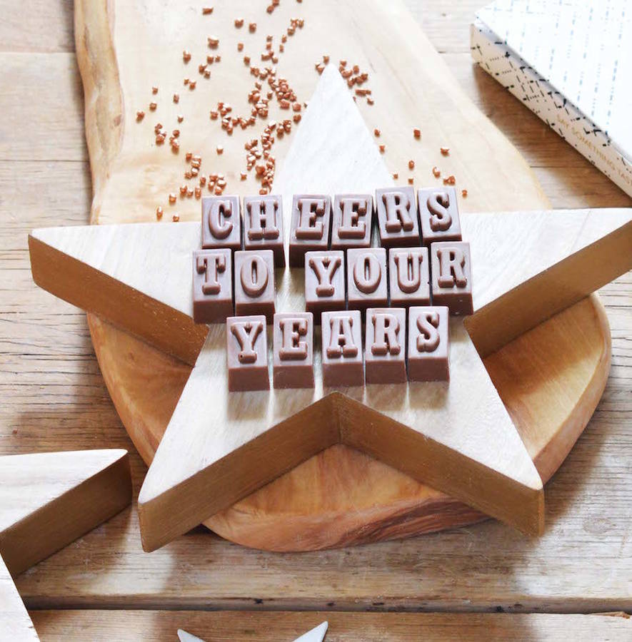 chocolate birthday card by morse toad chocolate messaging ...