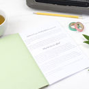 weekly reflections journal by the green gables | notonthehighstreet.com